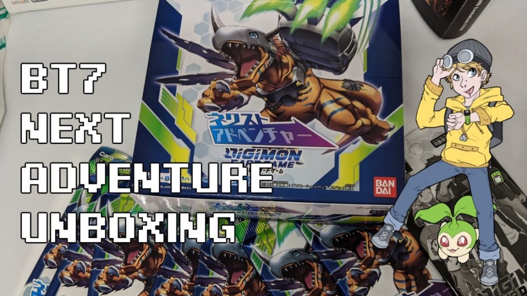 Digimon TCG BT07 NEXT ADVENTURE Booster Box Unboxing