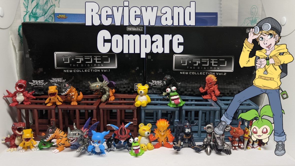 The Digimon NEW COLLECTION Figures Unboxing