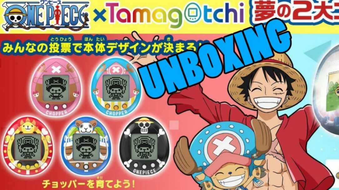 Choppertchi One Piece Tamagotchi Unboxing And Gameplay