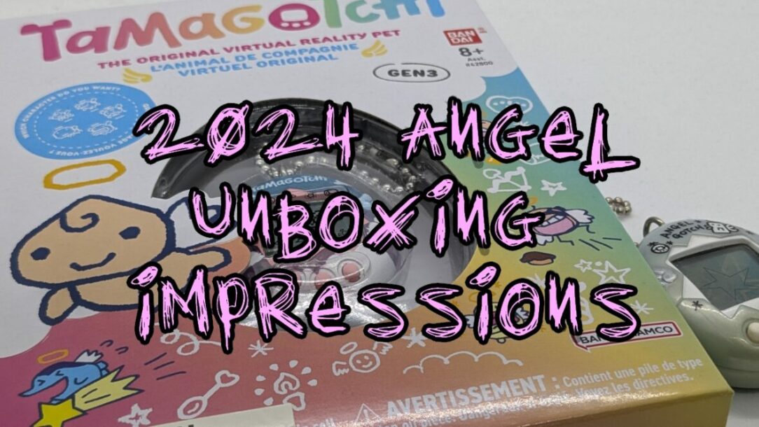 2024 Tamagotchi Angel Rerelease Unboxing + First Impressions